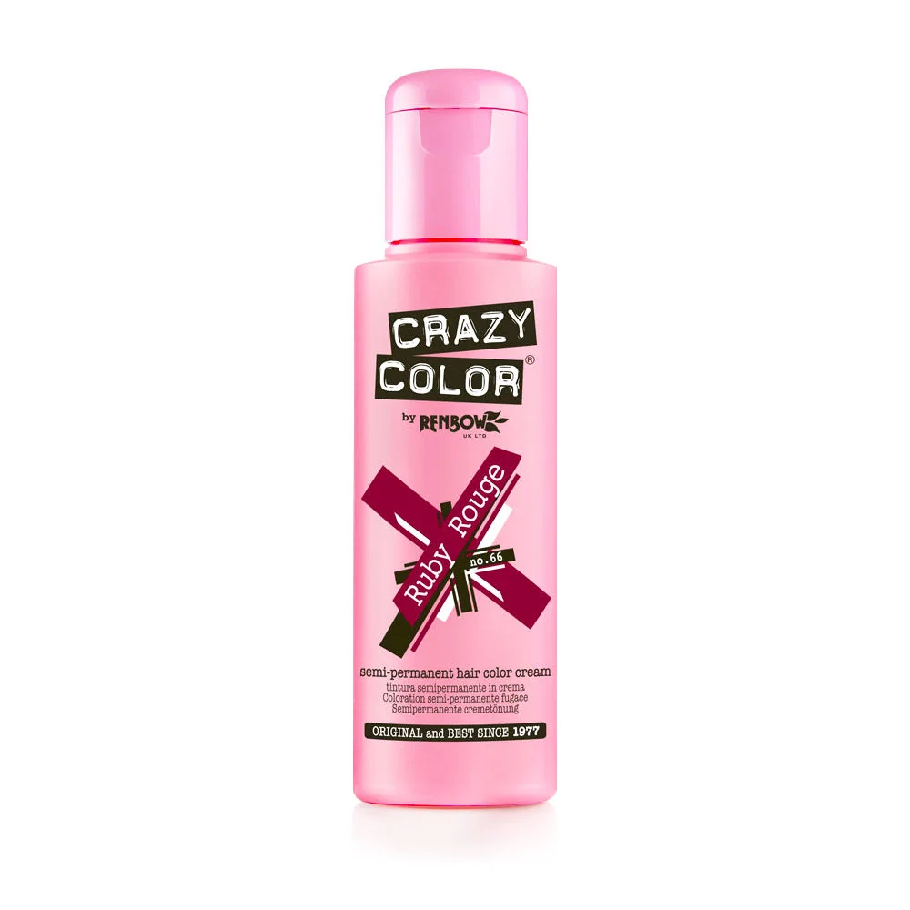 Crazy Colour Ruby Rouge 100ml
