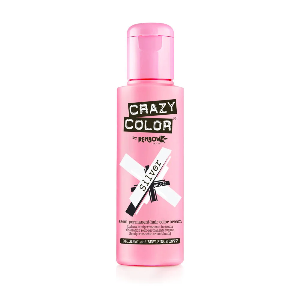 Crazy Colour Silver 100ml