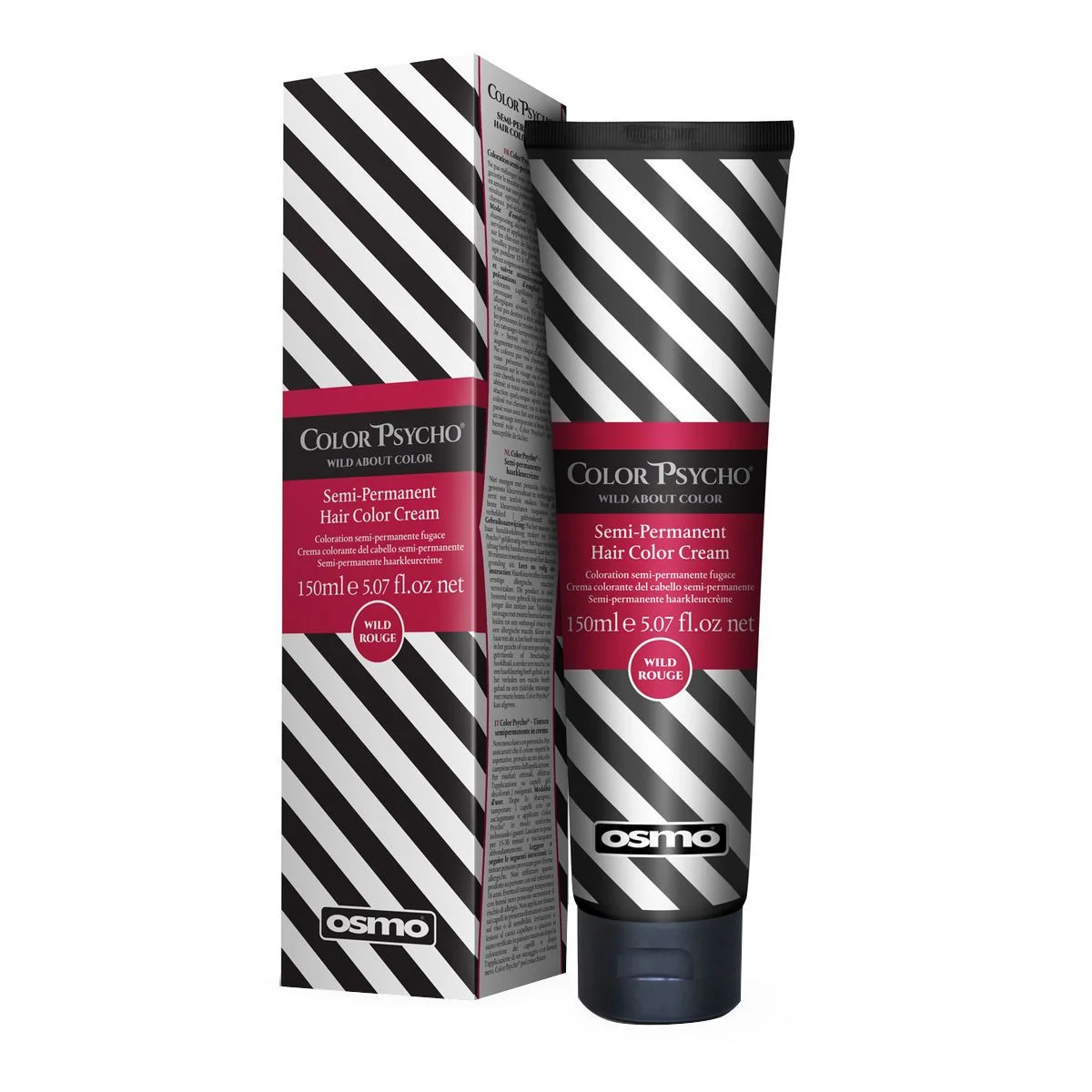 Polutrajna farba za kosu Color Psycho Rouge 150ml