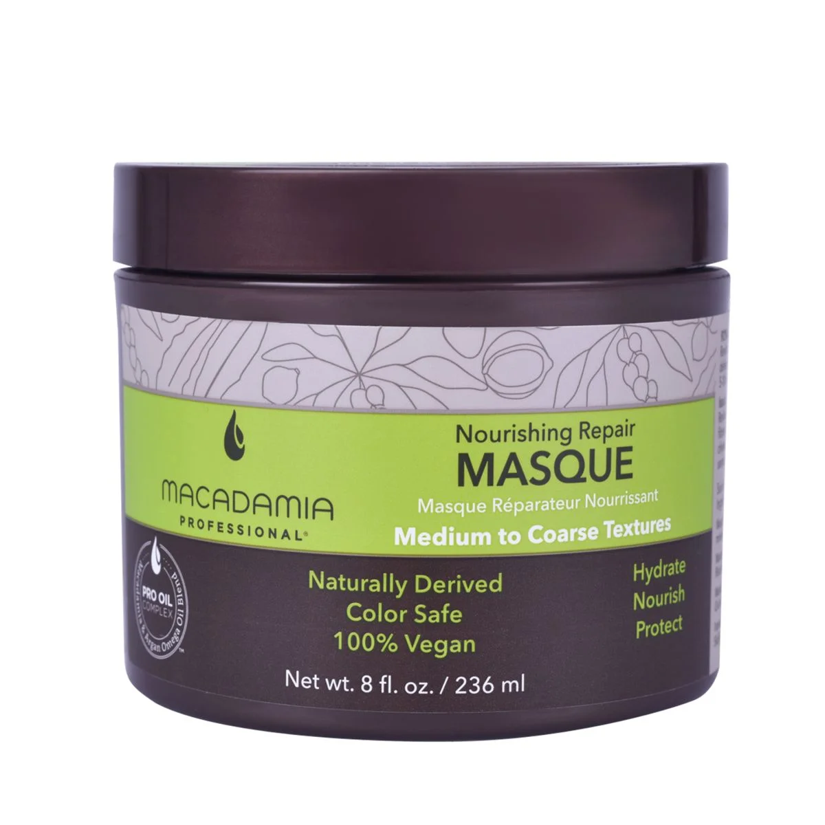 Maska za rekonstrukciju normalne i grube MACADAMIA Oil-Infused Nourishing Repair