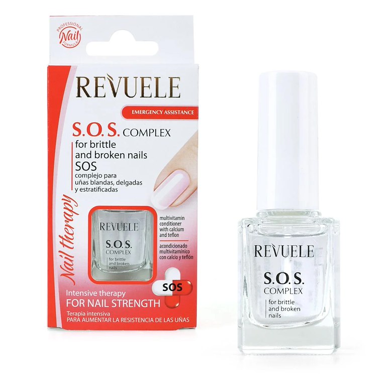 Tretman za jačanje noktiju REVUELE S.O.S. Complex 10ml