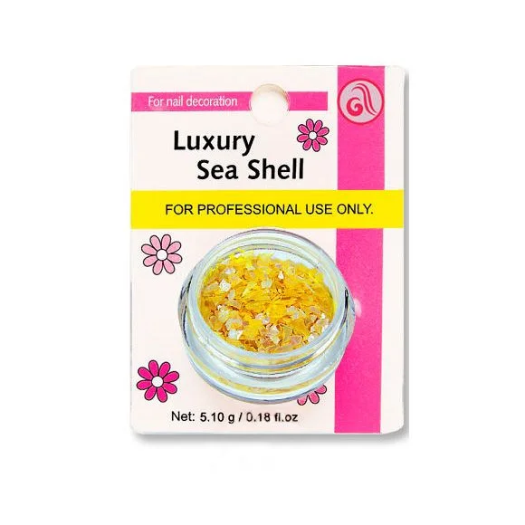 Nail Luxury Shell BRIGHT YELLOW