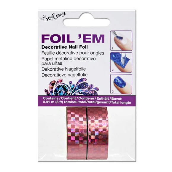 Nail art transfer folija L.Pink