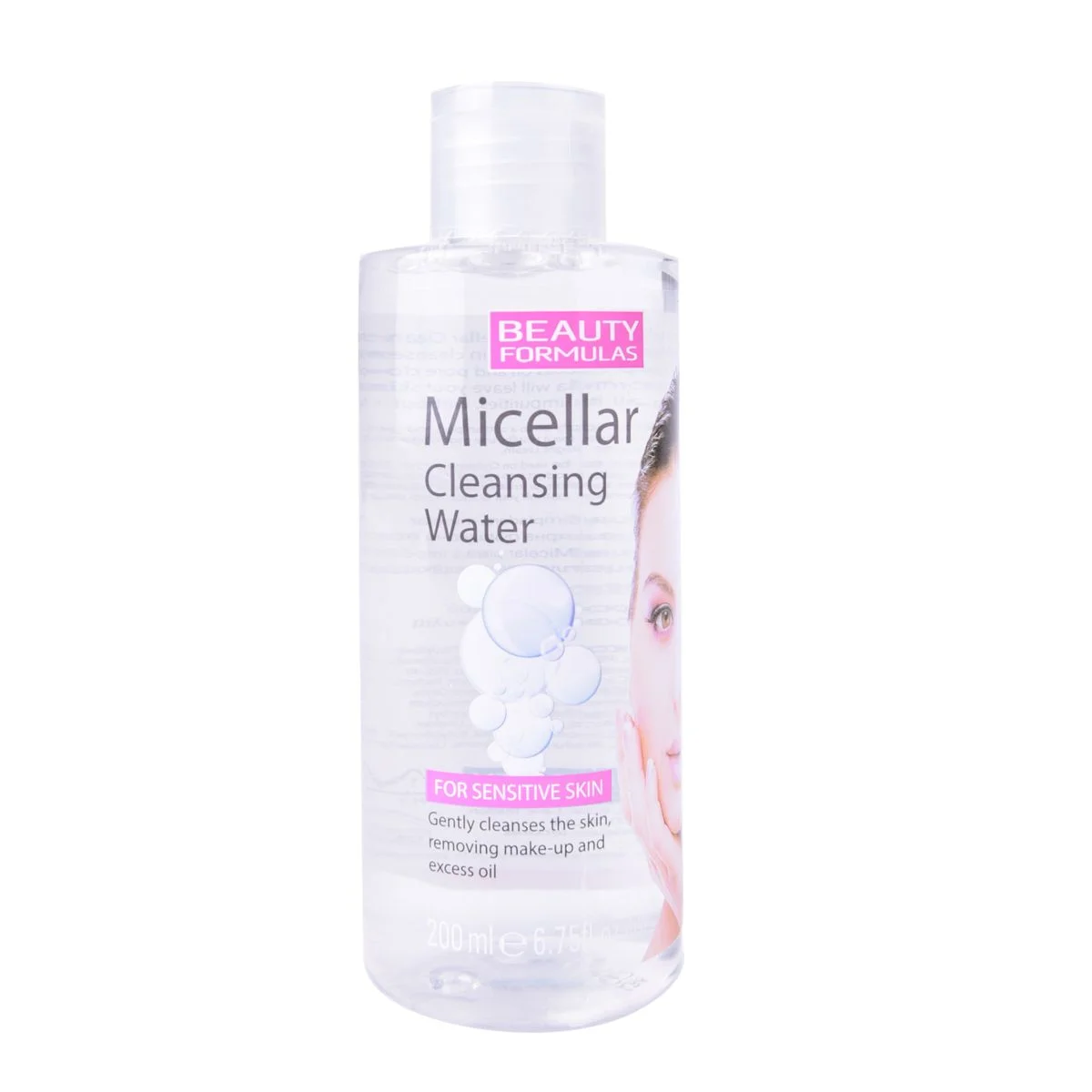 Micelarna voda za uklanjanje šminke za osetljivu kožu BEAUTY FORMULAS 200ml