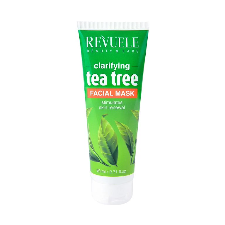 Maska za čišćenje kože lice REVUELE Clarifying Tea Tree 80ml