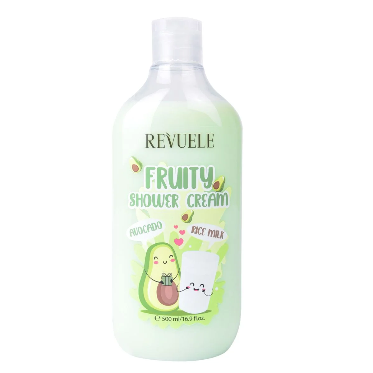 Gel za tuširanje REVUELE Fruity Avokado i pirinčano mleko 500ml