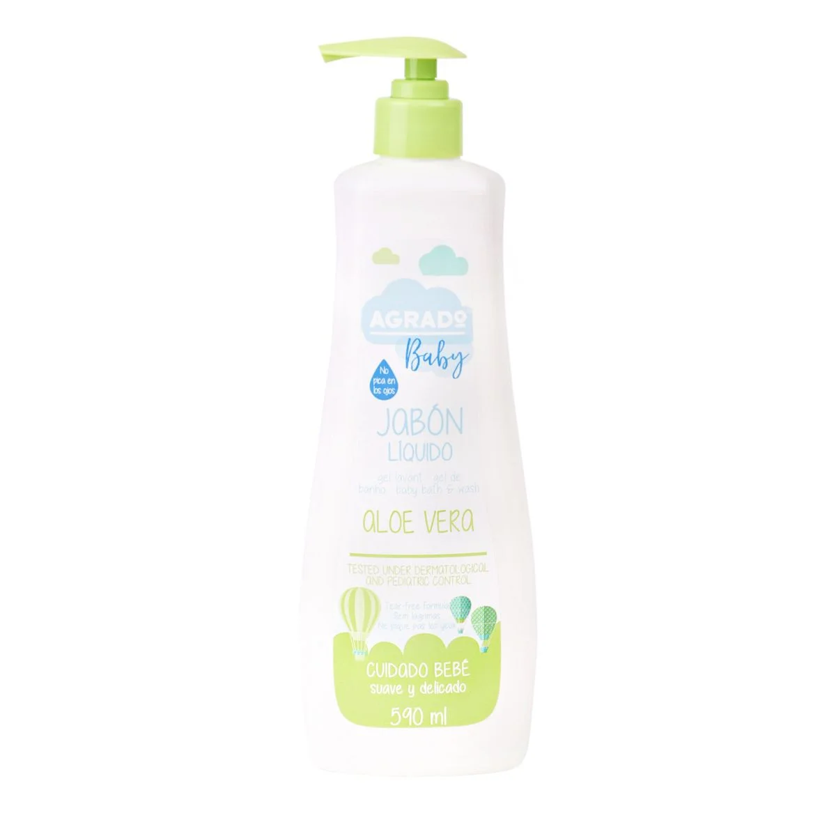 Kupka za bebe AGRADO Aloe Vera 590ml