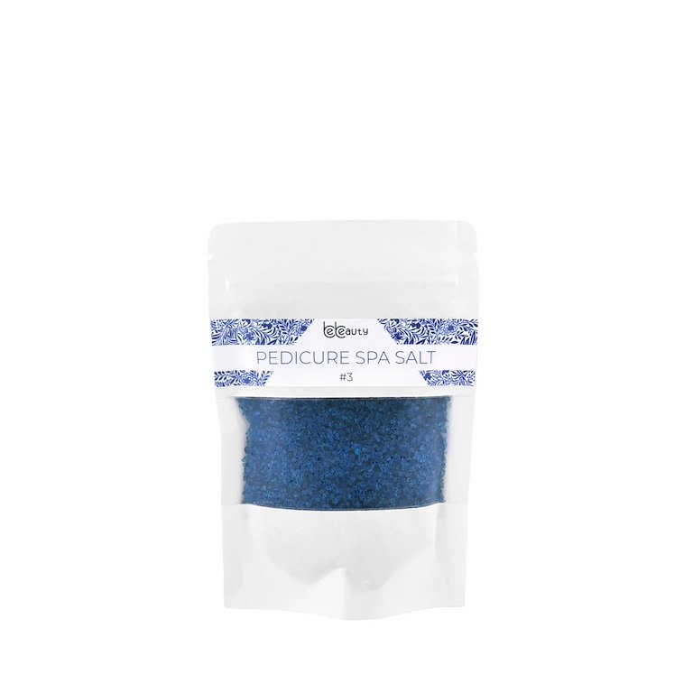 Spa so za pedikir 3 BE BEAUTY Blue 120g