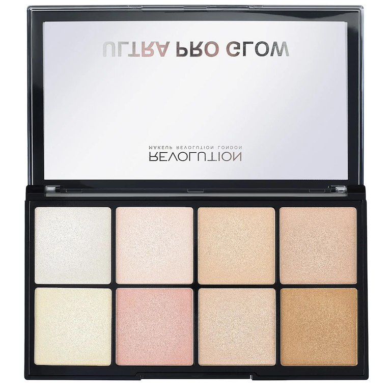 Paleta hajlajtera MAKEUP REVOLUTION Ultra Pro Glow 20g