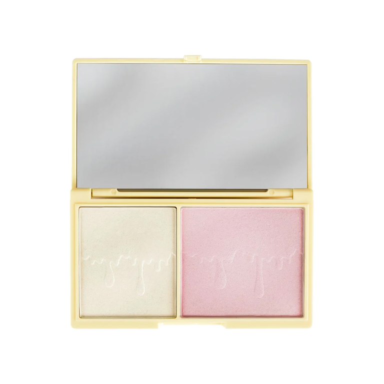 Mini paleta hajlajtera i rumenila I HEART REVOLUTION Light and Glow 11g