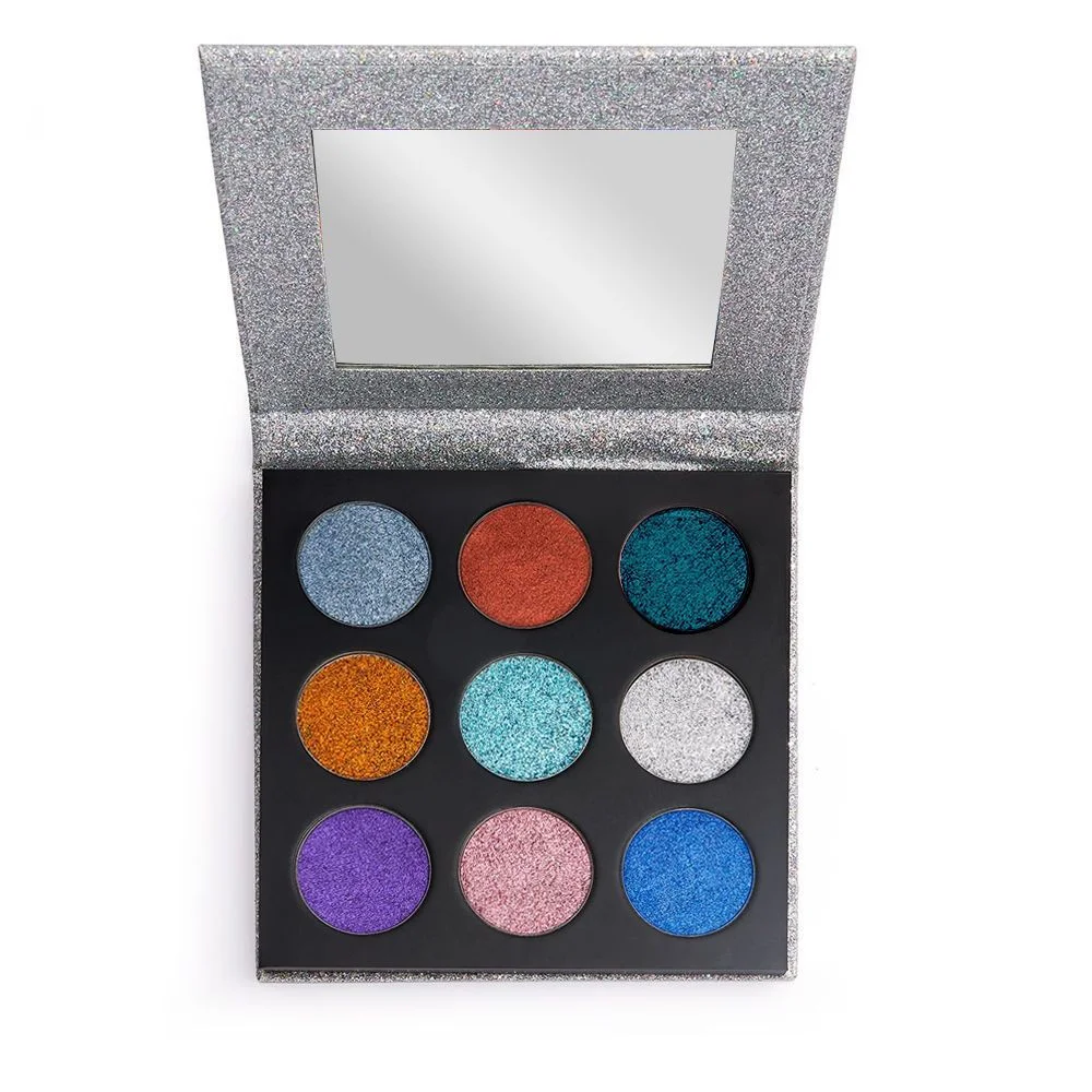 Paleta presovanih glitera i pigmenata MAKEUP REVOLUTION Illusion 13.5g