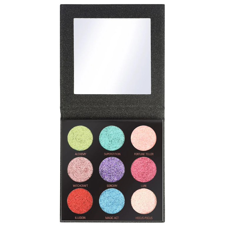 Paleta presovanih glitera MAKEUP REVOLUTION Abracadabra 10.8g