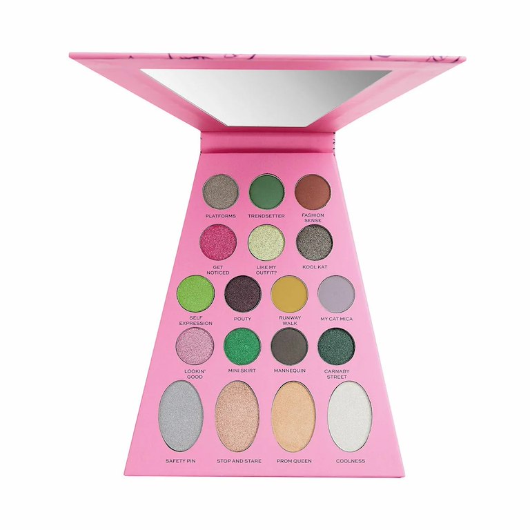 Paleta senki i pigmenata MAKEUP REVOLUTION Bratz Doll Palette Jade 12.4g