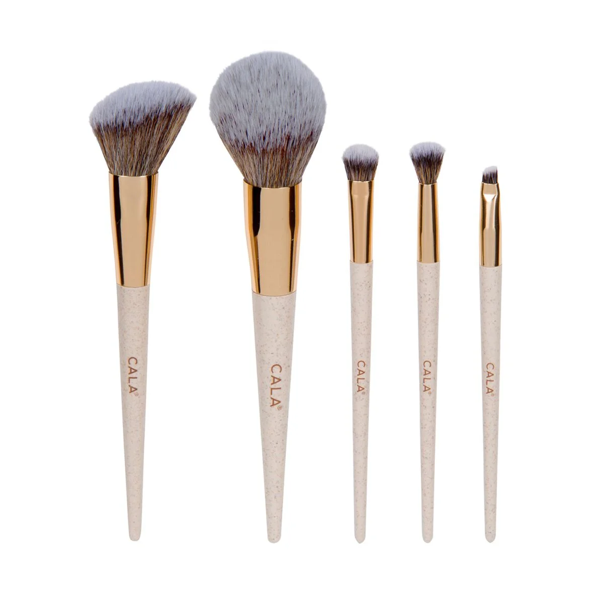 Set četkica za šminkanje CALA 76733 Eco Naturale 5/1