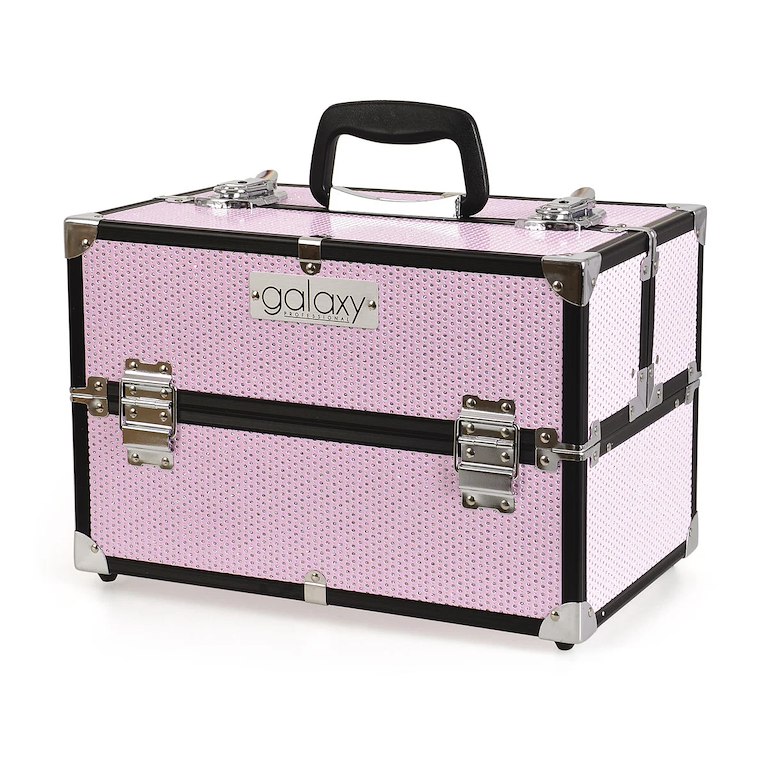 Beauty case 1309 Pink glitter
