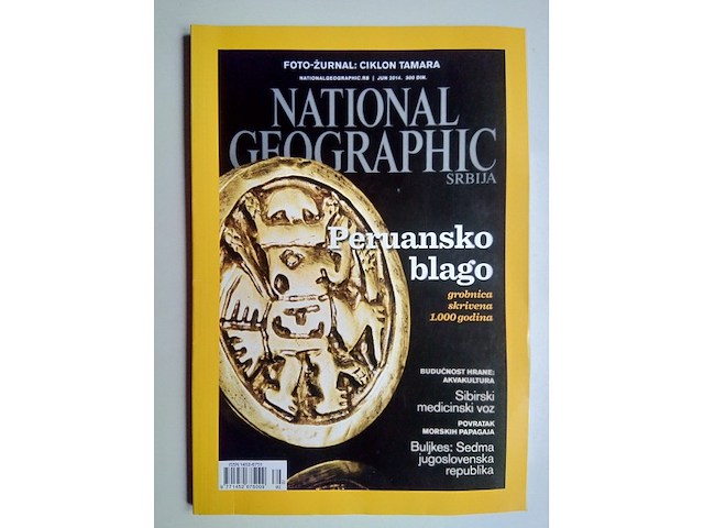 NATIONAL GEOGRAPHIC (Srbija) jun, 2014