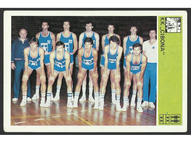 kk cibona kosarka 1981 jugoslavija svijet sporta
