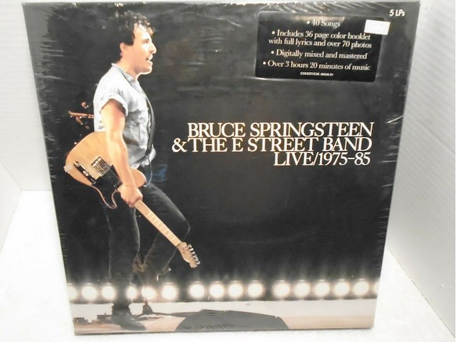 Bruce Springsteen &;; The E Street Band – Live1975-85 5LP