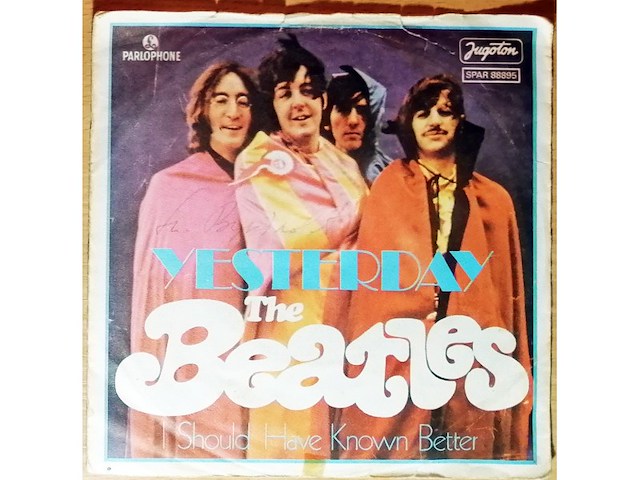 SP BEATLES - Yesterday / I Should Have... (1976) VG/VG-