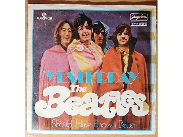 SP BEATLES - Yesterday / I Should Have... (1976) VG/VG-