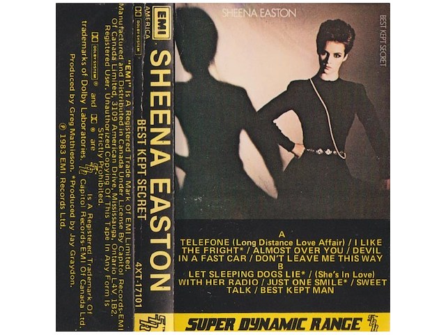 Sheena Easton ‎- Best Kept Secret