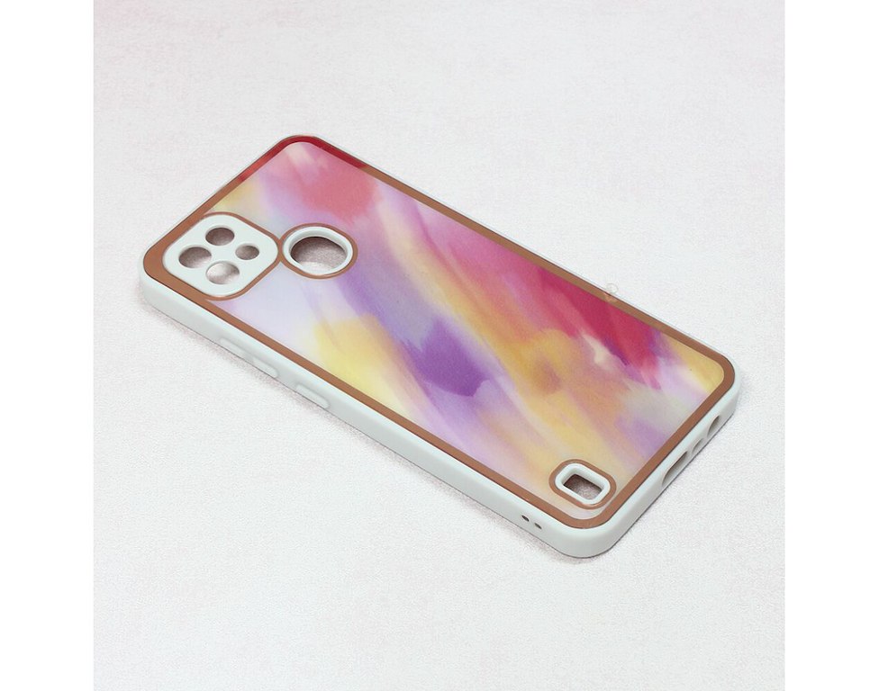 Futrola Candy Marble - Realme C21 bela