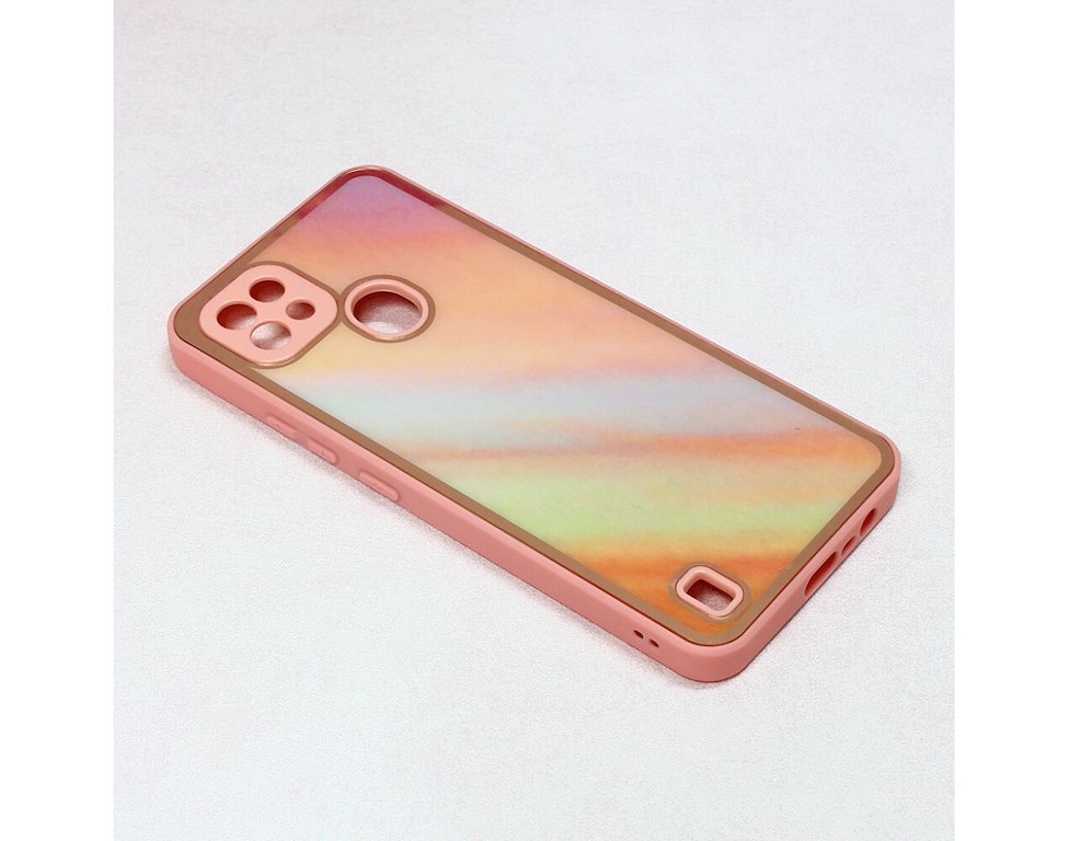 Futrola Candy Marble - Realme C21 roze