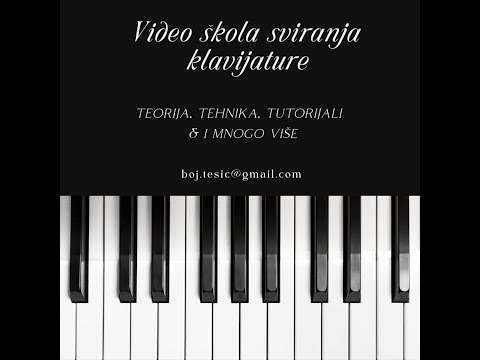 Video škola sviranja klavijature / korak po korak