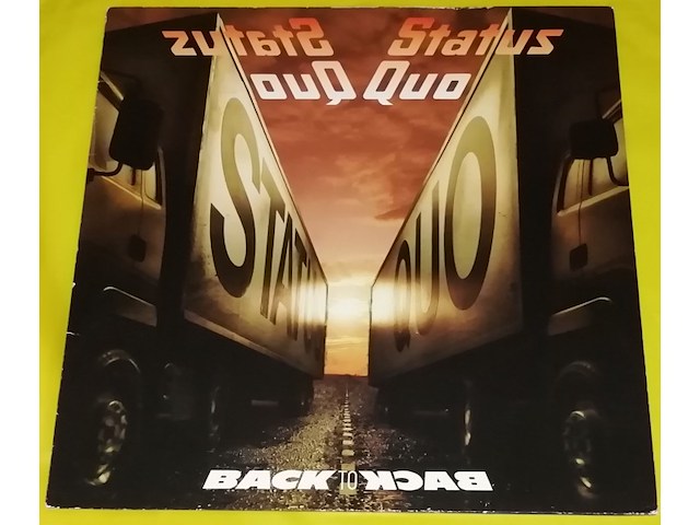 Status Quo ‎– Back To Back (LP), GERMANY PRESS