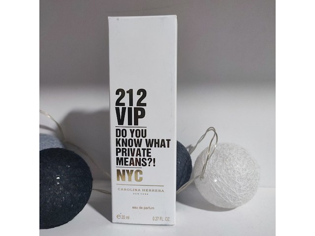 212 Vip Carolina Herrera ženski parfem 20 ml