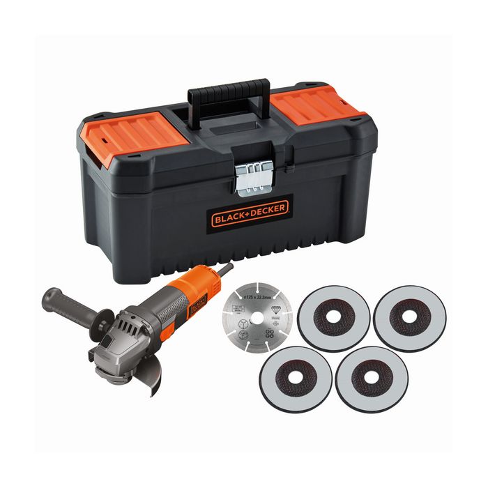 Black+Decker BEG220KA5 ugaona brusilica 125mm