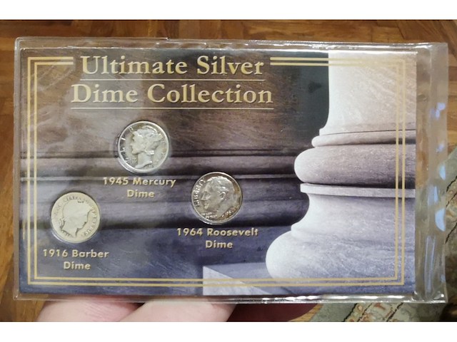 Komplet srebrnjaka, Ultimate Silver Dime Collection
