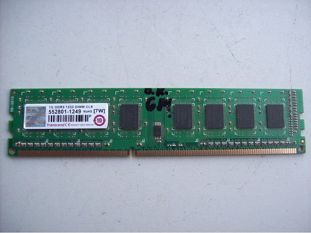 1 Gb ddr3 - 1333Mhz  Transcend