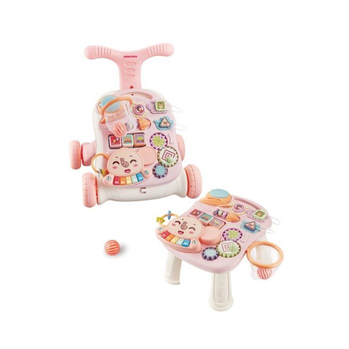 KikkaBoo guralica play & grow 2in1 pink