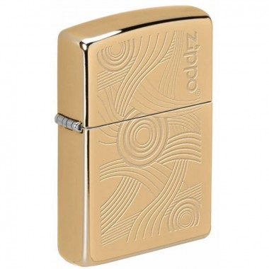 Zippo 49427 Abstract High Polish Brass upaljač