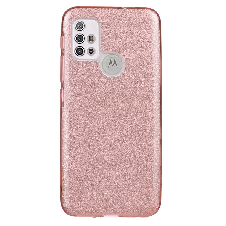 TPU Sparkly SHINE Moto G10/G30/G20 (pink)