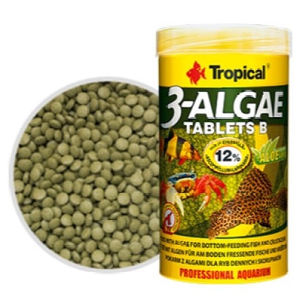 Tropical 3-Algae tablete B 2kg/10000 tableta