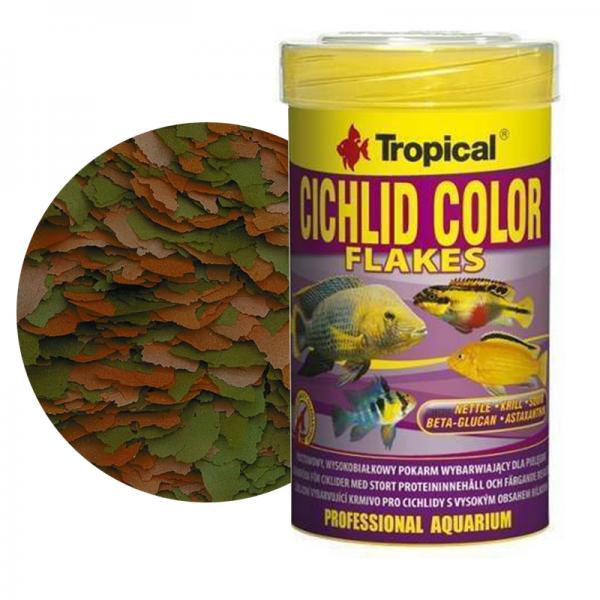 Tropical CICHLID COLOR FLAKES