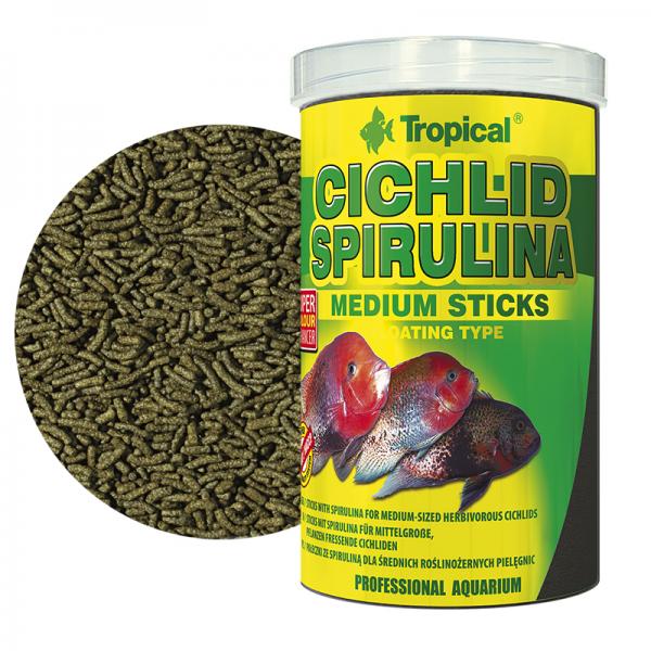 Tropical CICHLID SPIRULINA Medium sticks