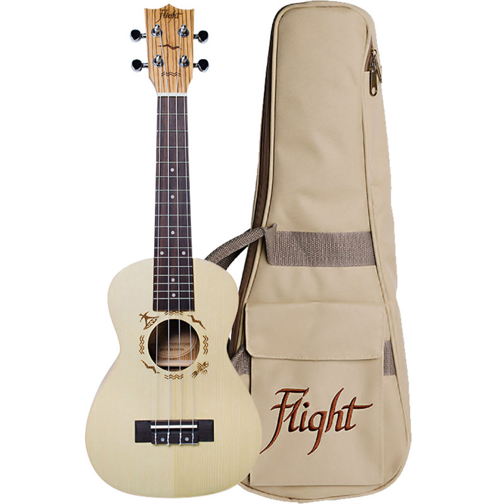 Flight DUC325 SP/ZEB Concert Ukulele