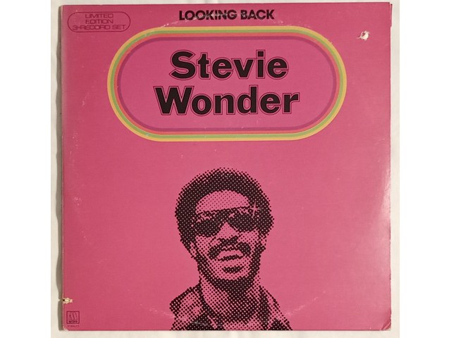 STEVIE  WONDER  -  3LP LOOKING  BACK