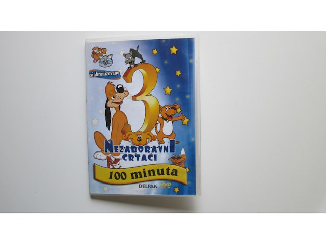 Nezaboravni crtaći 3, 100 minuta, DVD