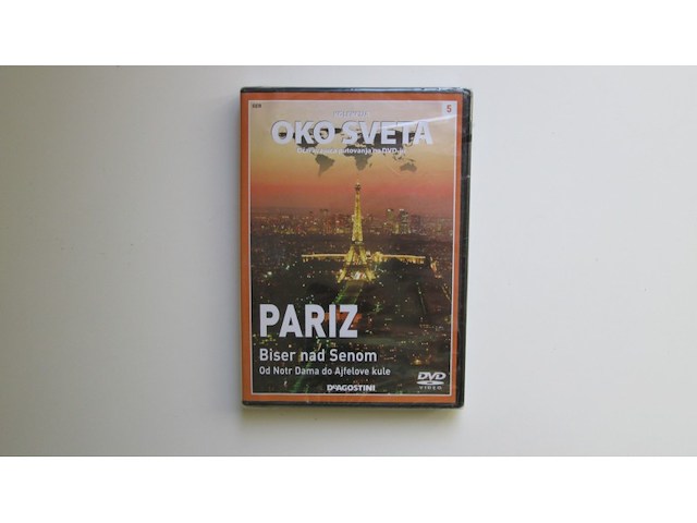 Oko sveta - Pariz, Biser nad Senom DVD, NOVO