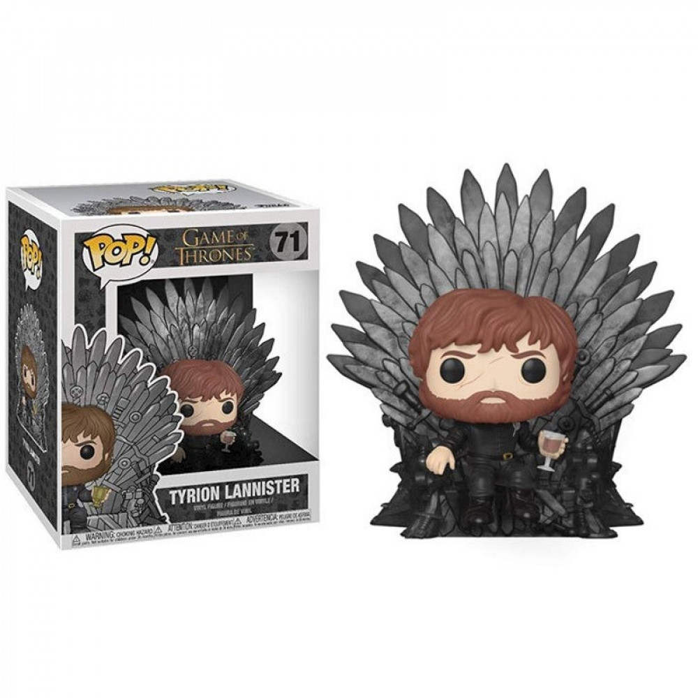 Game of Thrones POP! Deluxe - Tyrion Sitting On Iron Throne