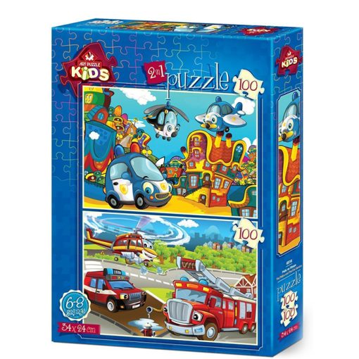 PUZZLE 2/1 (100+100) ART *4516*