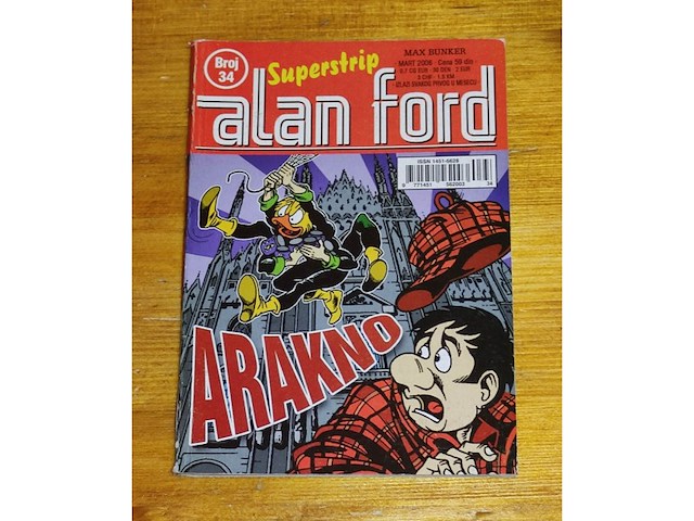 Alan Ford 34 - Arakno