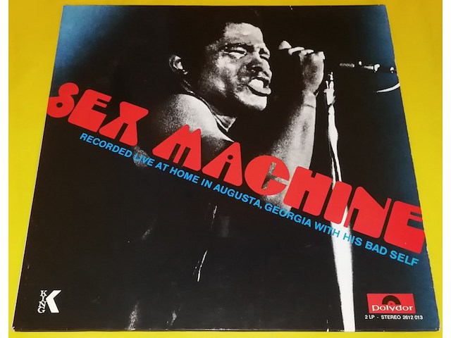 James Brown – Sex Machine (Recorded Live At Home) (2LP)