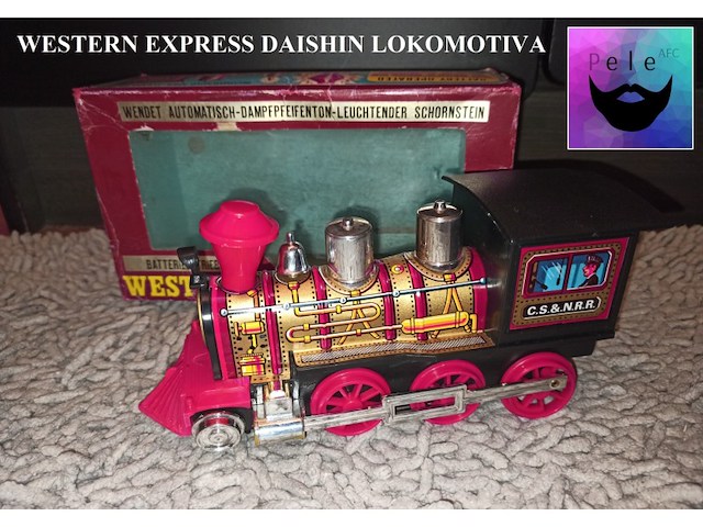 Stara igracka -Western Express Lokomotiva Daishin JAPAN