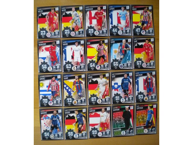 Kartice `Match Attax 101 2020-2021` (2)