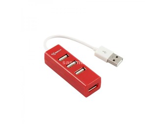 USB HUB 4 Portni USB 2.0 H 204 R